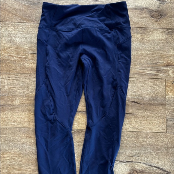 RBX | Pants & Jumpsuits | Rbx Dark Blue Leggings Cropped | Poshmark